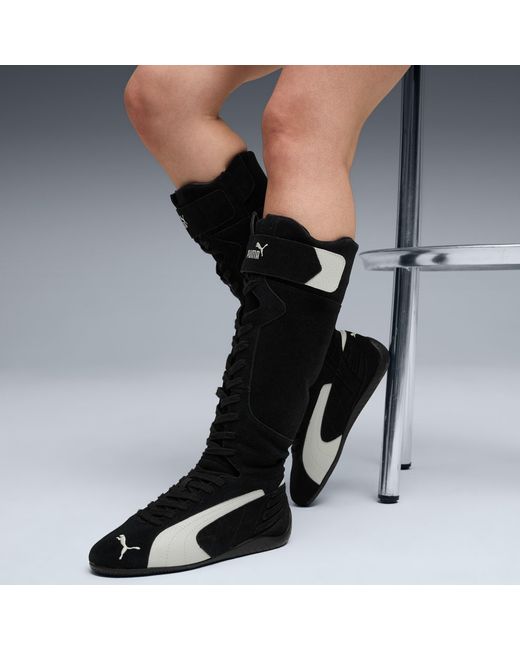 PUMA Speedcat Boot Knee-High Boots in Black | Lyst UK