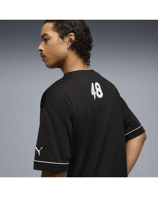 PUMA Wardrobe Essentials Baseball Jersey Shoes in Black for Men | Lyst