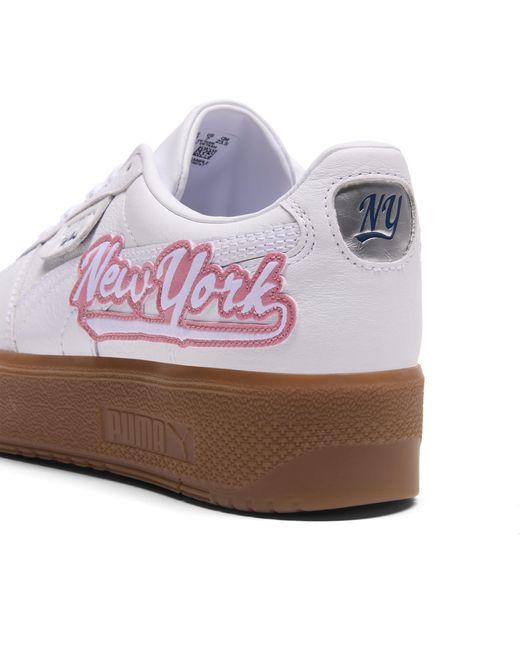 PUMA Palermo Elevata Nyc Graffiti Sneakers in White | Lyst