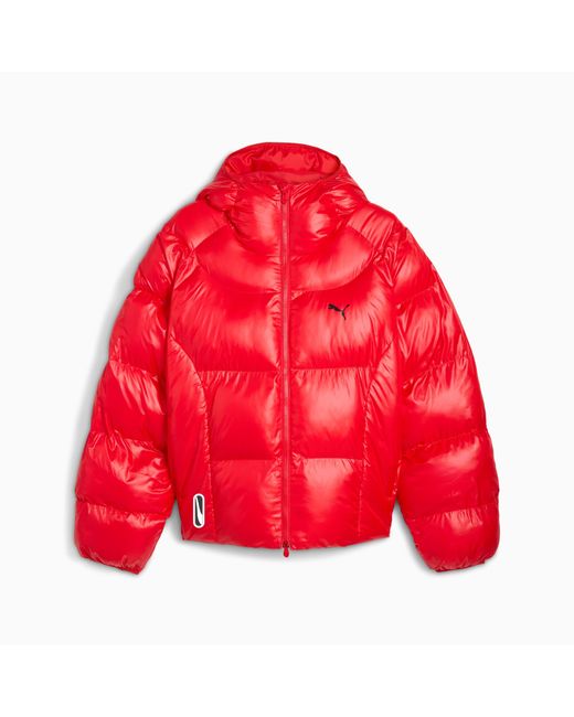 PUMA Tech-X Oversized Primaloftâ Puffer Jacket in Red for Men | Lyst UK