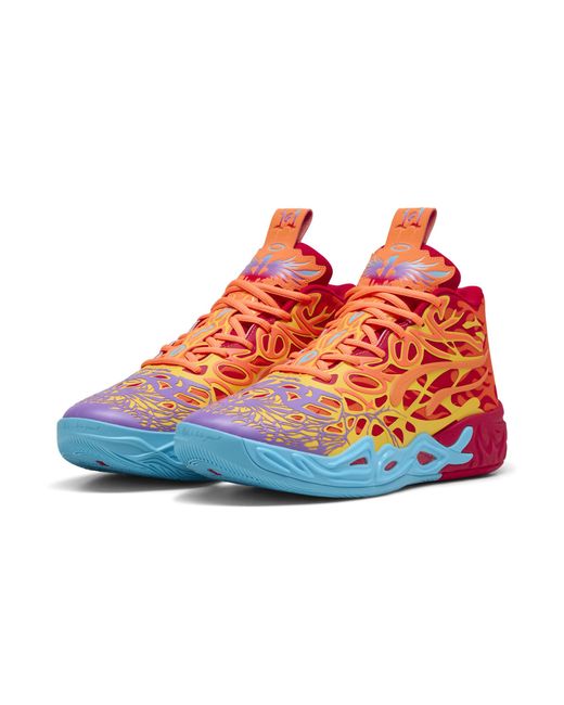 PUMA Mb.04 Phoenix Basketball Shoes , / Glow/ Pes in Red | Lyst
