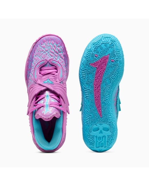 PUMA Mb.05 Hive Basketball Shoes Bright Aqua/Pure in Purple for Men ...