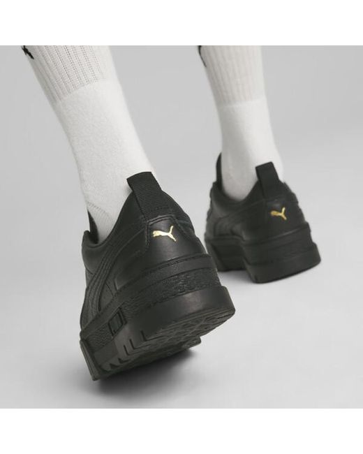 PUMA Mayze Classic Sneakers in Black | Lyst