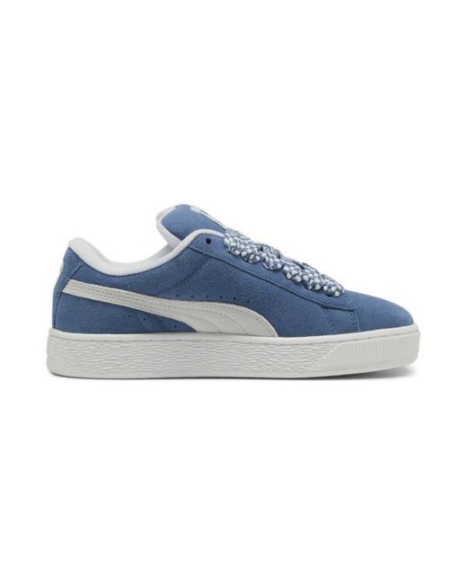 PUMA Suede Xl Lace Sneakers , Horizon in Blue | Lyst