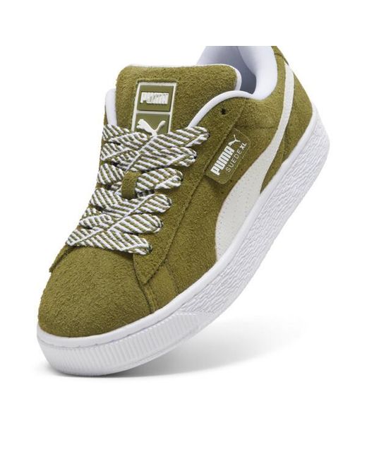 PUMA Suede Xl Soft Sneakers in Green | Lyst