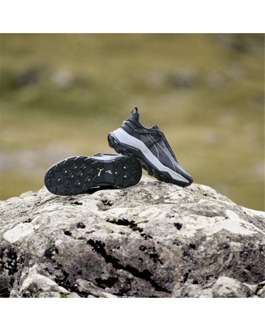 PUMA Seasons Explore Nitroâ ¢ Hiking Shoes in Black | Lyst