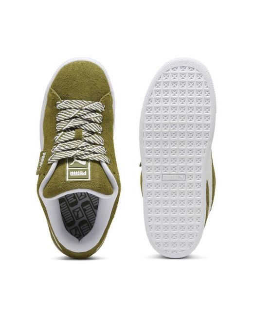 PUMA Suede Xl Soft Sneakers in Green | Lyst