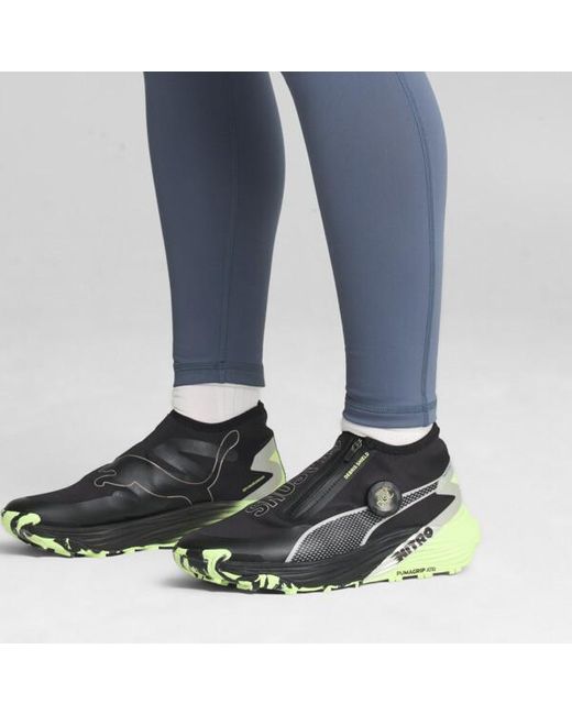 PUMA Voyage Nitro Disc Trail Running Shoes /Fizzy Apple in Green | Lyst