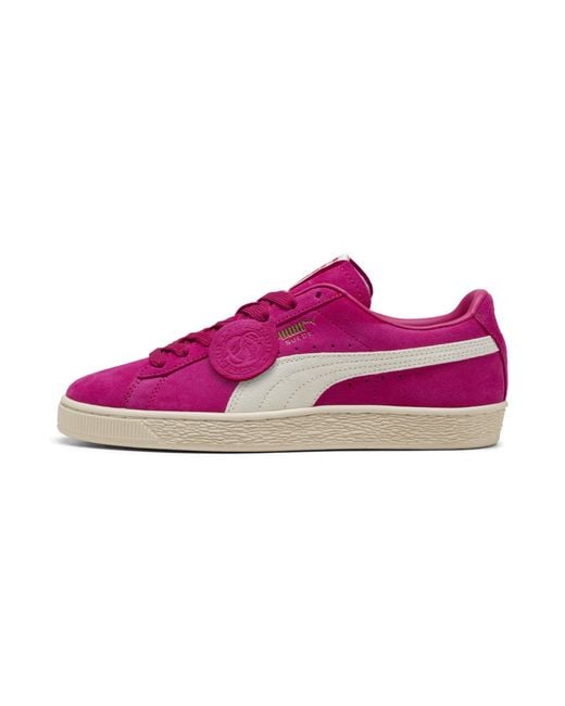 PUMA Charles F. Stead Suede Sneakers in Purple | Lyst