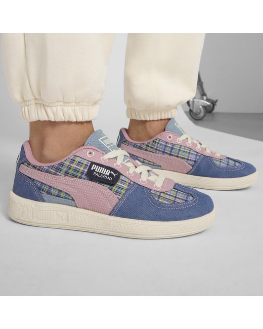PUMA Palermo Craft Sneakers in Blue | Lyst