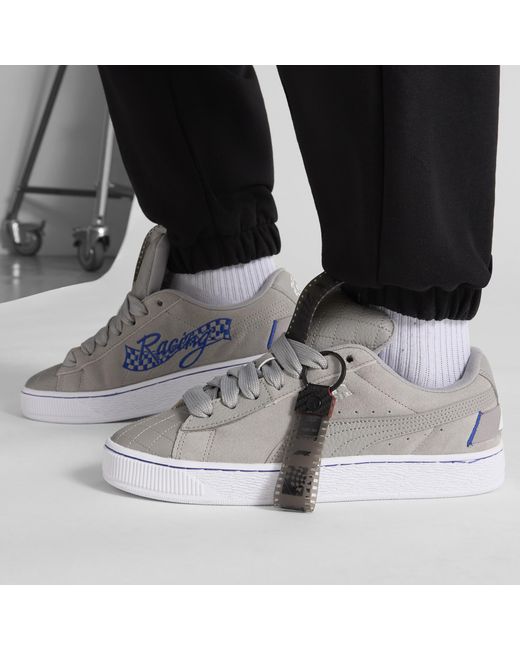 PUMA F1Â Suede Xl 75 Years Hero Sneakers in Gray | Lyst