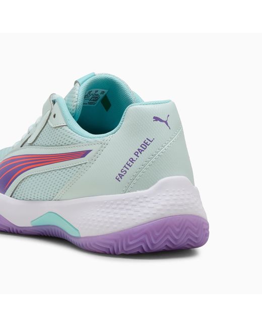 PUMA Nova Court Padel Shoes Peaceful/ Glimmer/Safe Lake in Blue | Lyst UK