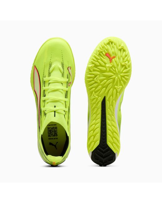 PUMA Ultra 6 Match Tt Football Boots Alert//Glowing in Green for Men ...