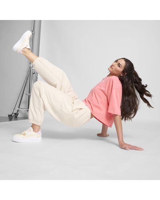 PUMA Cali Court Secret Garden Sneakers in White | Lyst