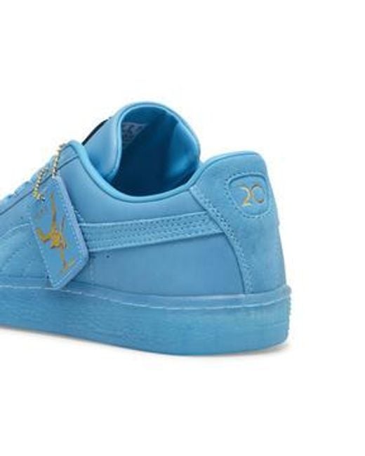 PUMA Play Loud Suede Sneakers in Blue | Lyst
