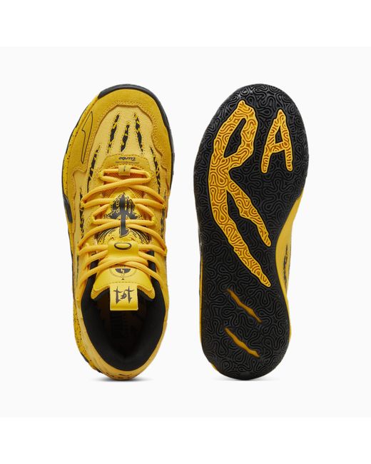 PUMA Mb.03 Porsche Legacy Basketball Shoes in Yellow | Lyst UK