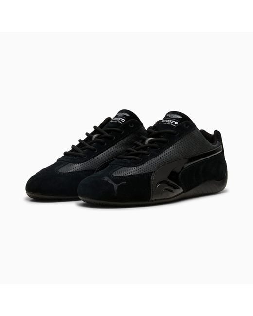 PUMA X Aston Martin Aramco F1 Team Speedcat Sneakers Lux in Black | Lyst UK