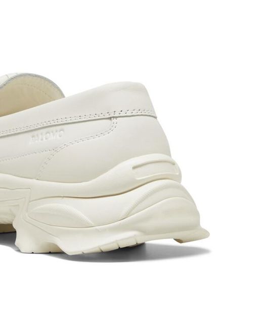 PUMA X Palomo Nitefox Leather Loafer Shoes in White | Lyst