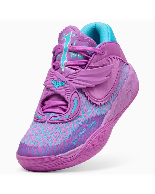 PUMA Mb.05 Hive Basketball Shoes Bright Aqua/Pure in Purple for Men ...