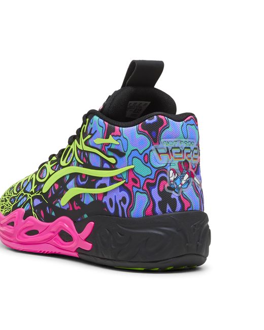 PUMA Mb.04 Heem Basketball Shoes, /Luminous/Electric Lime in Green | Lyst
