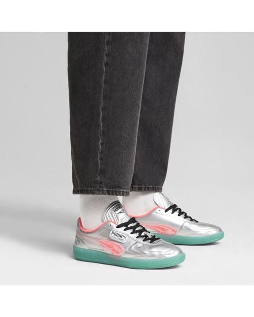 PUMA Palermo New Gen Footy Sneakers in Blue | Lyst