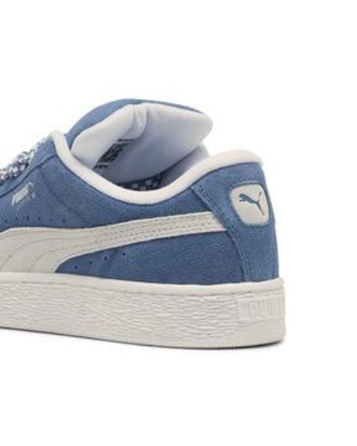 PUMA Suede Xl Lace Sneakers , Horizon in Blue | Lyst