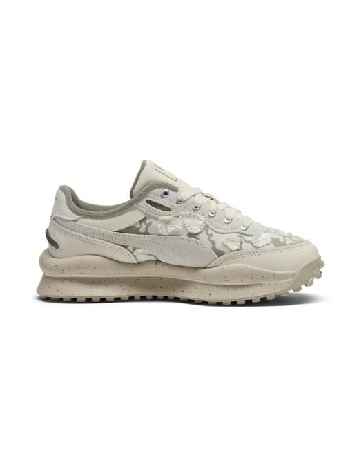PUMA Style Rider Trim Sneakers in White | Lyst