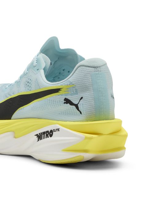 PUMA Deviate Nitroâ Elite 4 Road Running Shoes in Blue | Lyst