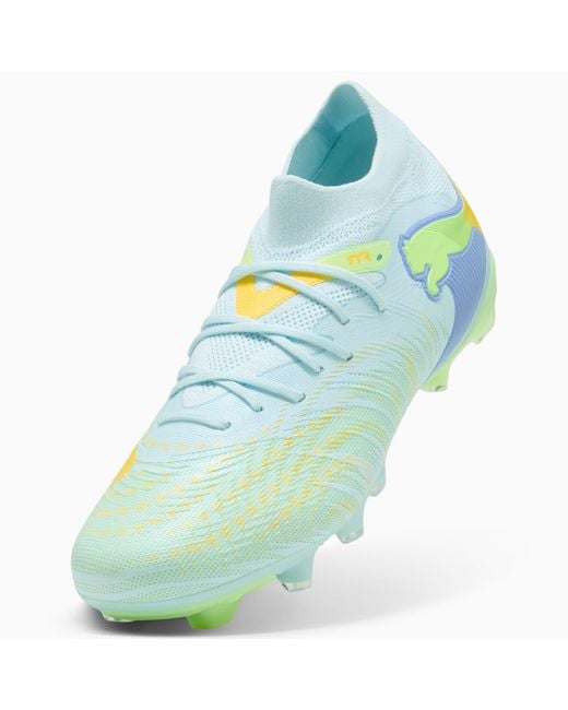 PUMA Future 9 Match Light Up Fg/Ag Football Boots Fizzy Light/Icy ...