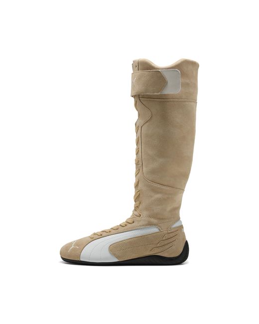 PUMA Speedcat Boot Knee-High Boots in Natural | Lyst