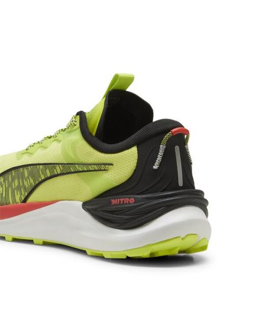 PUMA Electrify Nitroâ ¢ Trail Running Shoes in Green for Men | Lyst