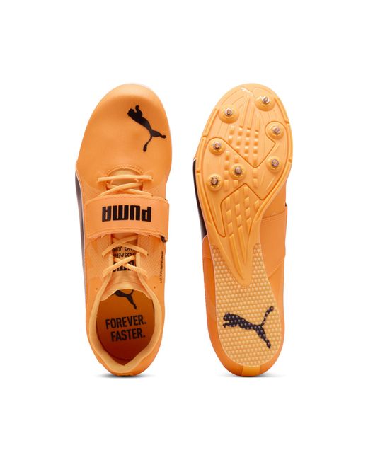 PUMA Evospeed Long Jump 11 Track & Field Jumping Spikes Shoes in Orange ...