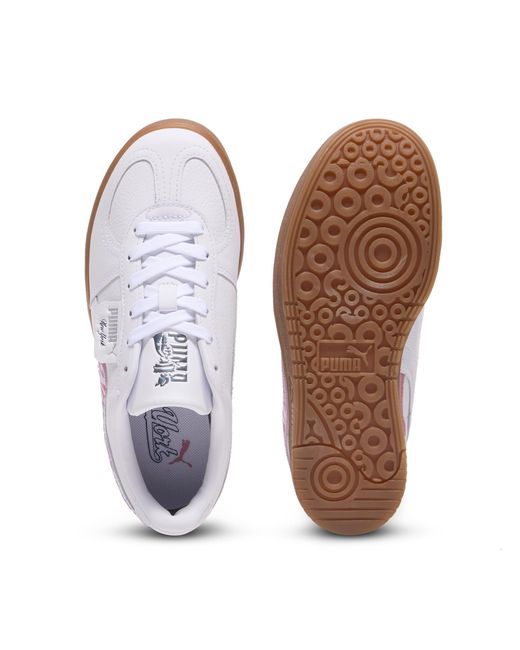 PUMA Palermo Elevata Nyc Graffiti Sneakers in White | Lyst