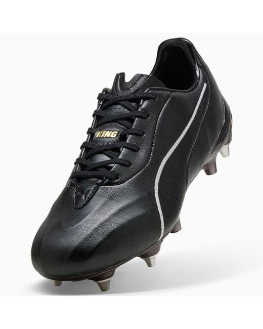 PUMA King Platinum Mxsg Football Boots /Metallic in Black for Men | Lyst UK