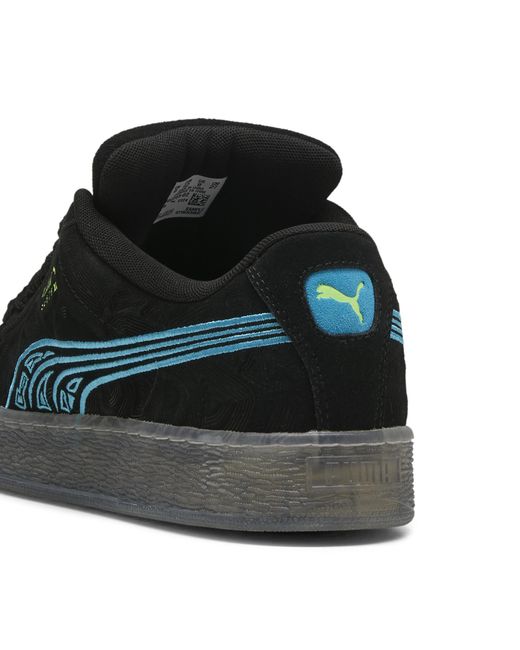 PUMA Suede Xl Alien Sneakers in Black | Lyst