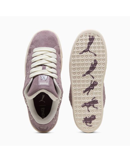 PUMA X Ripndip Suede Xl Sneakers Plum Jam/Warm in Pink | Lyst UK