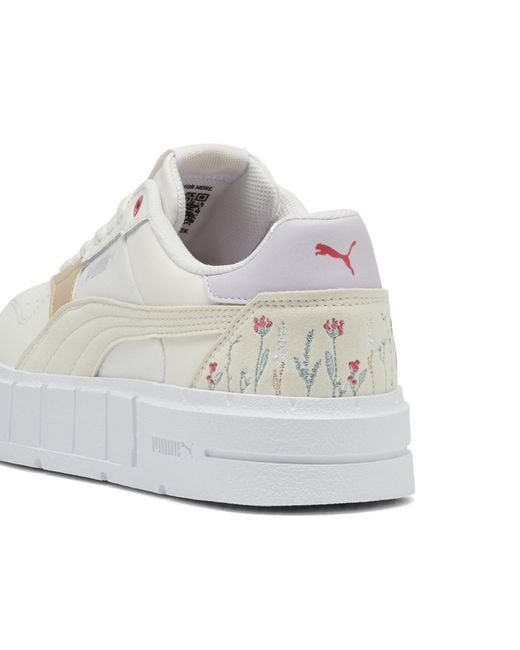 PUMA Cali Court Secret Garden Sneakers in White | Lyst
