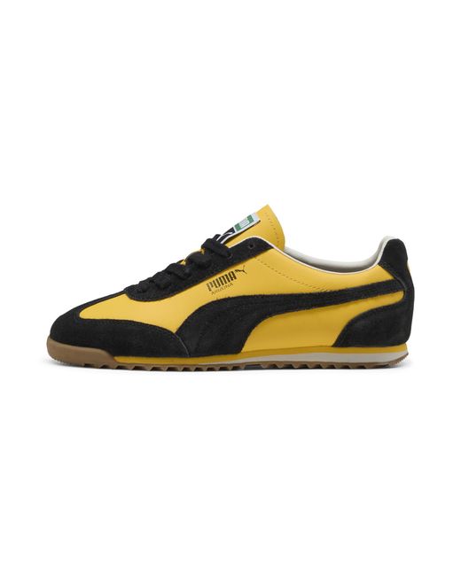 PUMA Arizona Retro Sneakers in Yellow | Lyst