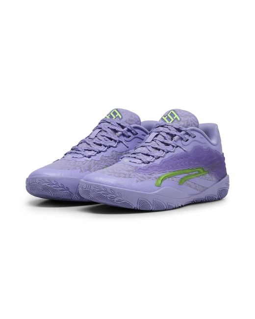 PUMA Stewie 3 Lace Em Up Basketball Shoes in Purple | Lyst