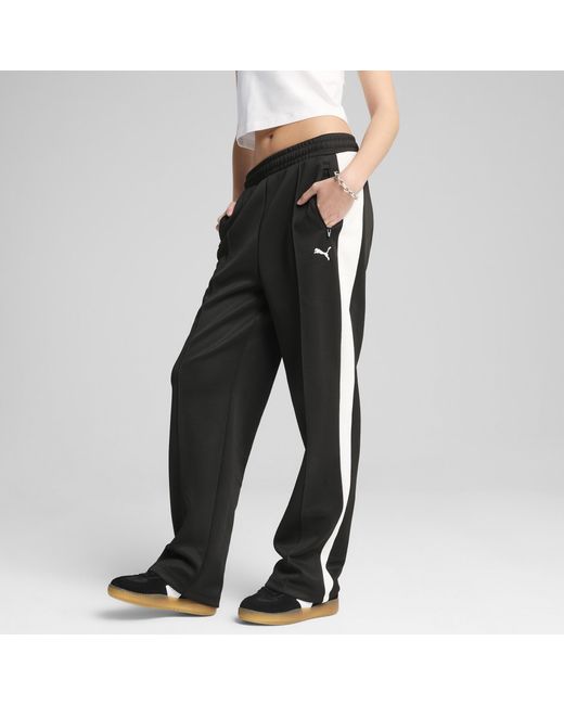 PUMA T7 Always On Straight Track Pants in Black | Lyst
