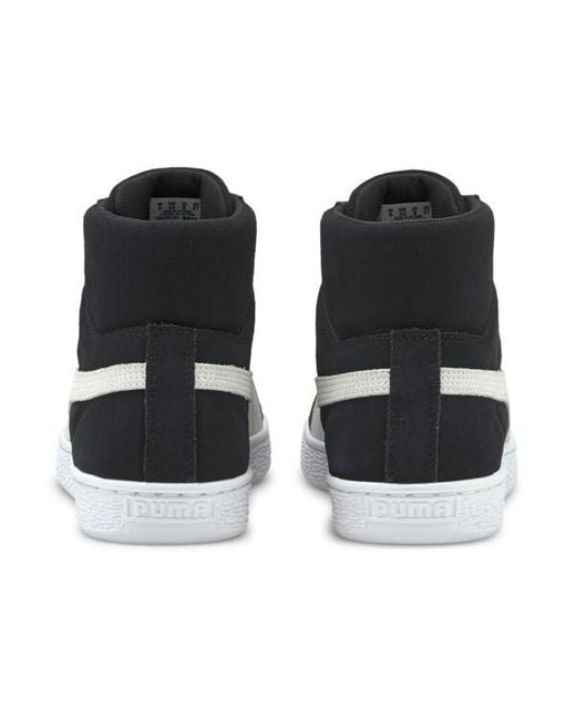 PUMA Suede Mid Xxi Sneakers in Black for Men | Lyst