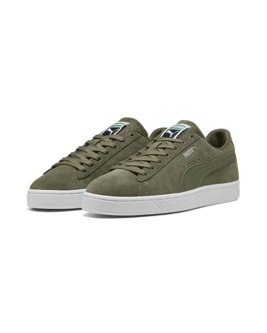 PUMA Suede Classic Sneakers in Green | Lyst