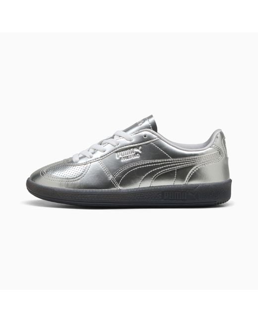 Puma silver sneakers store