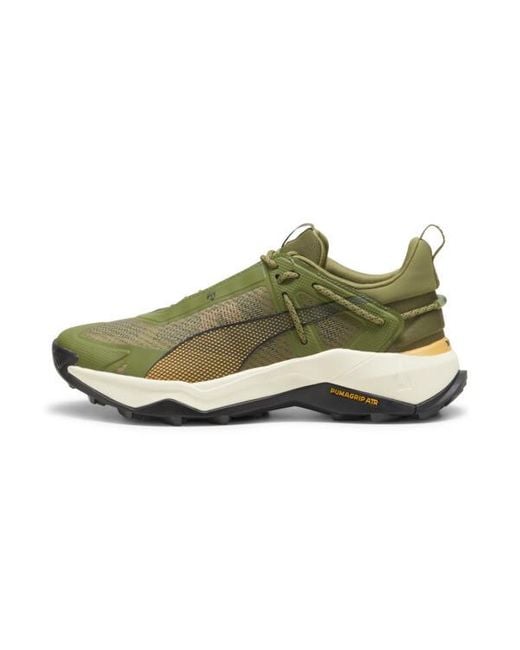 PUMA Seasons Explore Nitroâ ¢ Hiking Shoes in Green for Men | Lyst