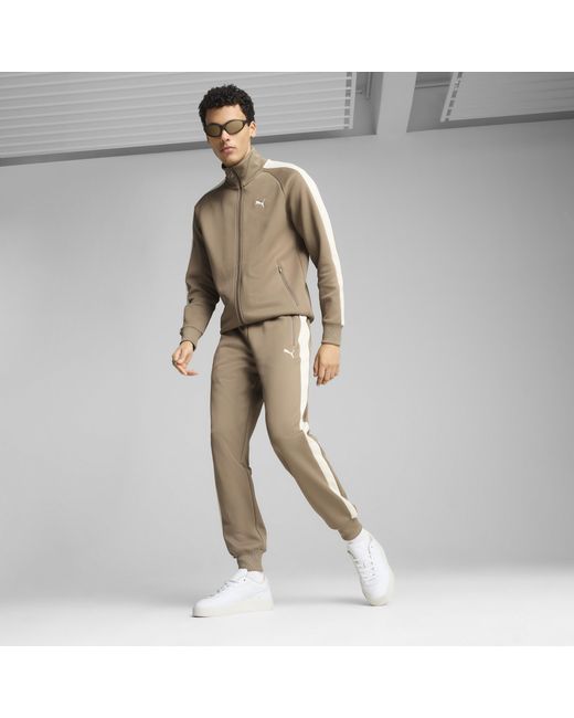 PUMA T7 Always On Track Pants in Natural for Men | Lyst