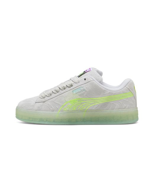 PUMA Suede Xl Alien Sneakers in Green for Men | Lyst