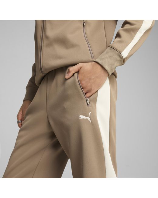 PUMA T7 Always On Track Pants in Natural for Men | Lyst