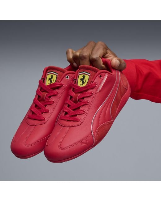 PUMA Scuderia Ferrari Speedcat Sneakers in Red | Lyst