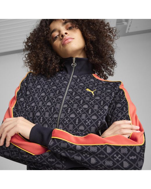 PUMA Road To Unity T7 Track Jacket in Blue | Lyst