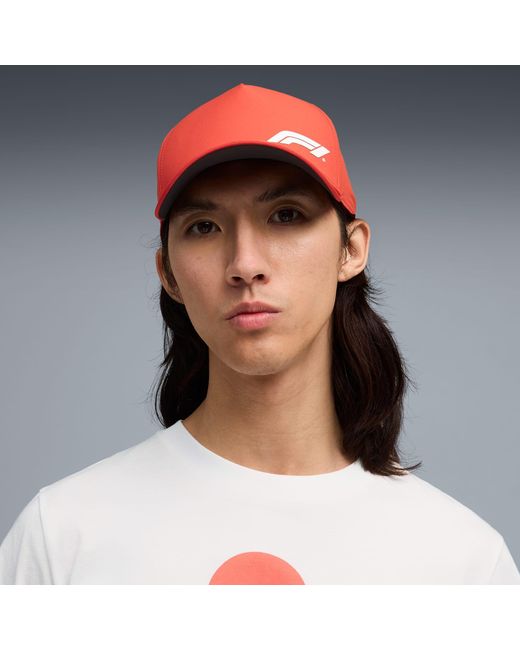 PUMA F1 Baseball Cap in Red | Lyst UK